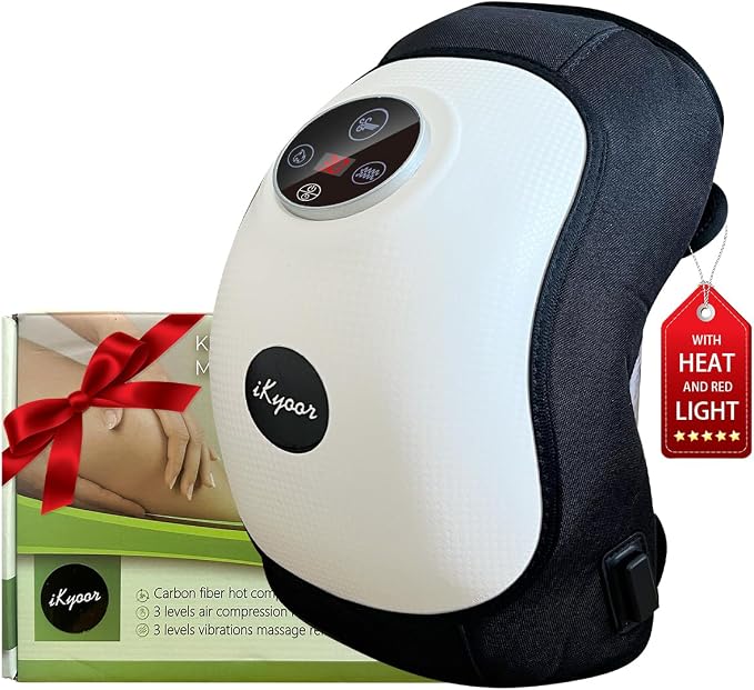 Amazon.com: iKyoor Wireless Knee Massager with Heat and Airbag Wave ...