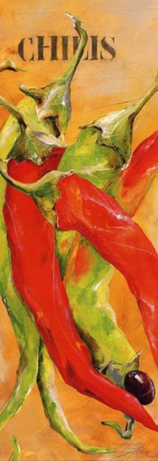 Amazon.com: Le Jardin Du Piment - Poster by Elizabeth Espin (9.84 x 27. ...