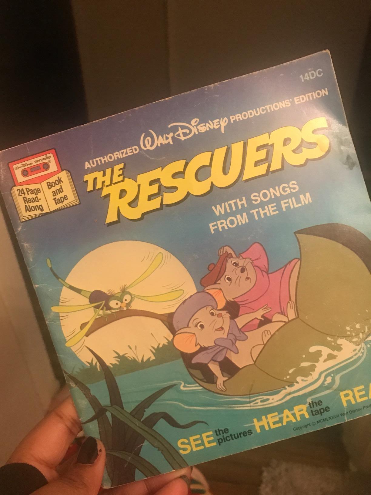 Disney's "The Rescuers" (Read Along Book and Record) #367: Walt Disney ...