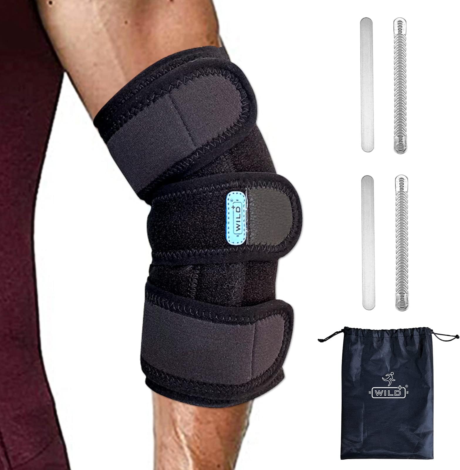 Amazon.com: Pil-O-Splint Adjustable Elbow Support Unisize : Health ...