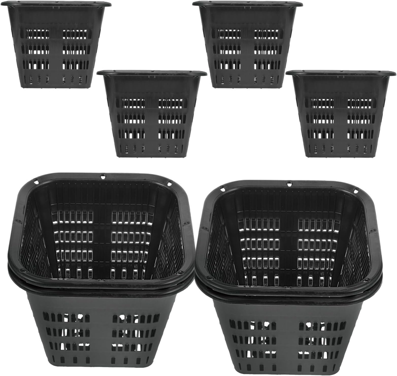 Amazon.com: BESPORTBLE Hydroponic Net Pots, 8pcs Slotted Mesh Net Cups ...