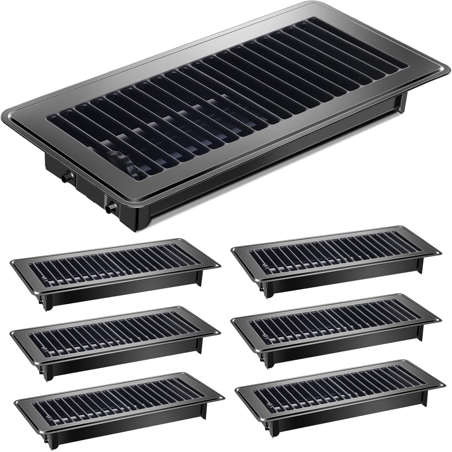 4x10 Floor Vents Heavy Duty Floor Registers, Metal Floor Air Vent ...