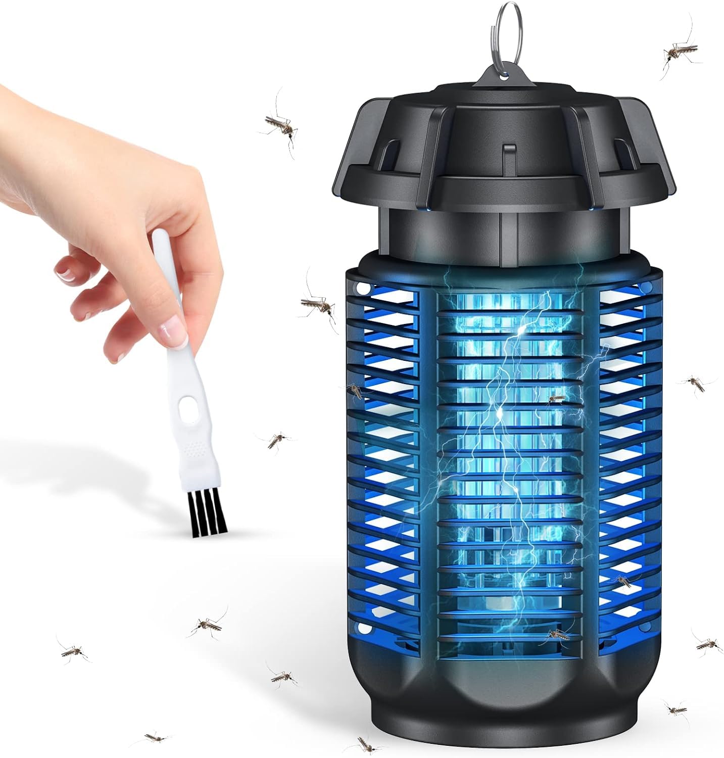 Oziral Fly Zapper Electric Mosquito Killer Lamp 20W UV 4000V LED Fly ...