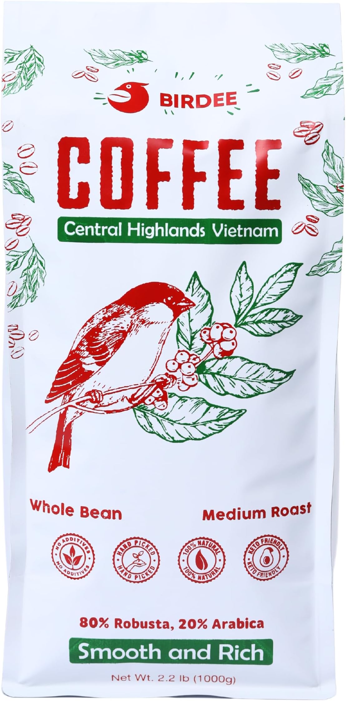 Amazon.com : TRUNG NGUYEN LEGEND SUCCESS 1 Dark Roasted Whole Bean ...