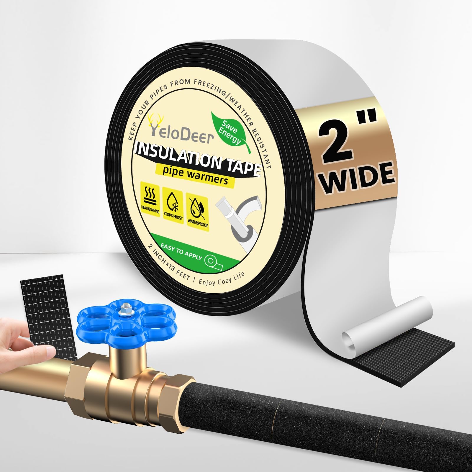 Pipe Insulation, Foam Pipe Insulation Tape, Pipe Insulation Wrap, Pipe ...