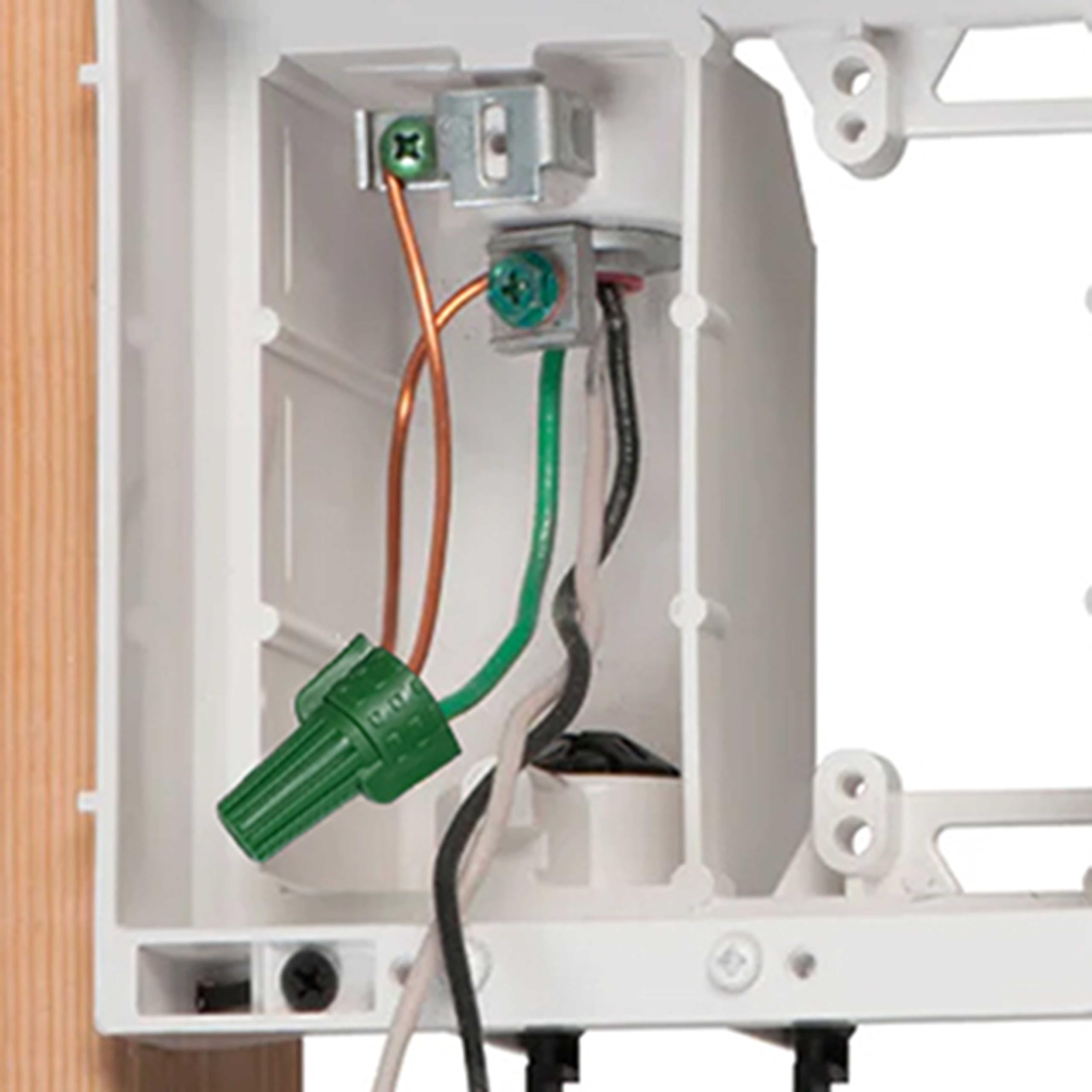 Outside Electrical Ground Wire Connector