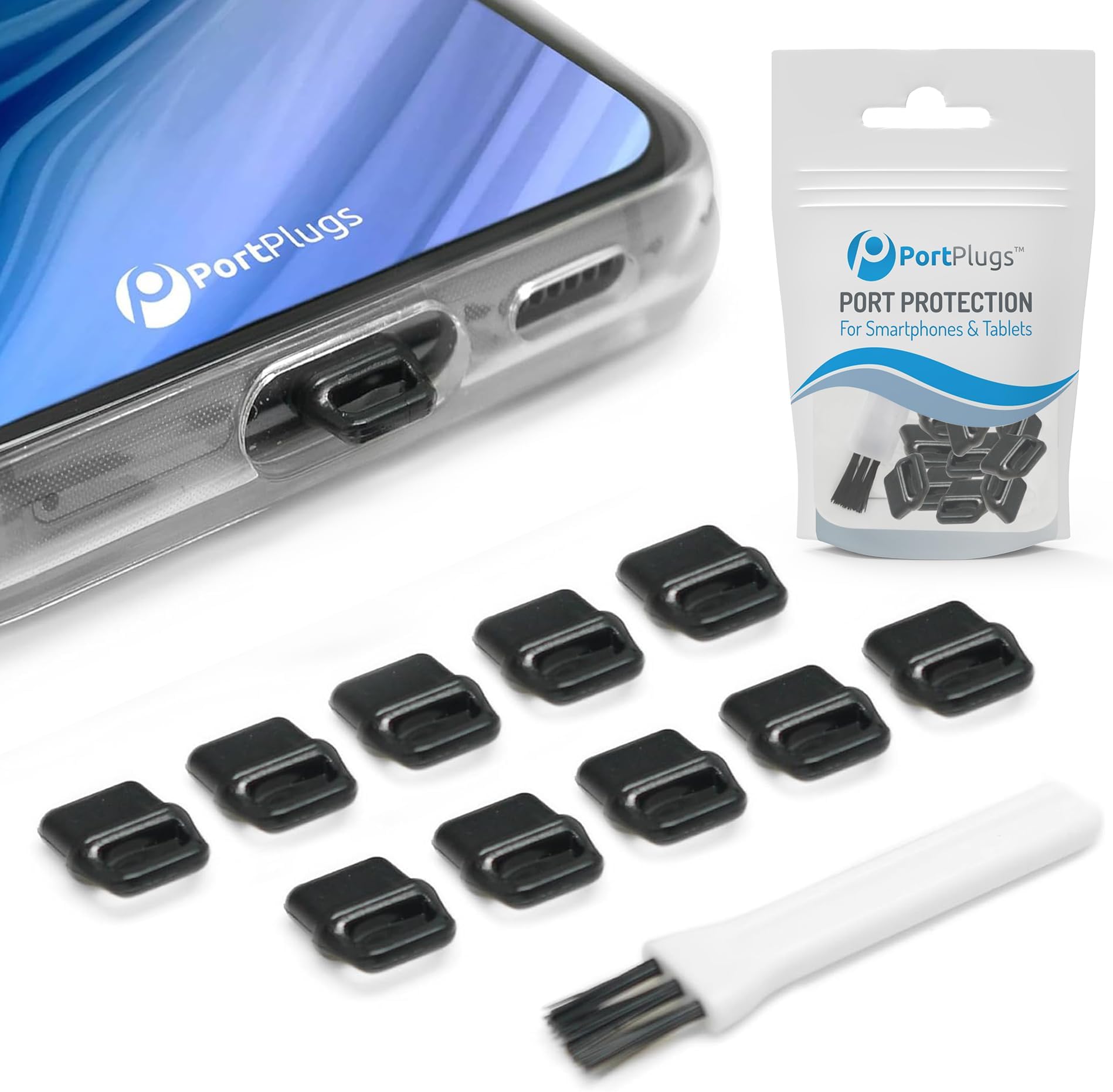 Amazon.com: 10 Pack, USB C Dust Plug, Easy to Grip USB-C Plug Cover ...