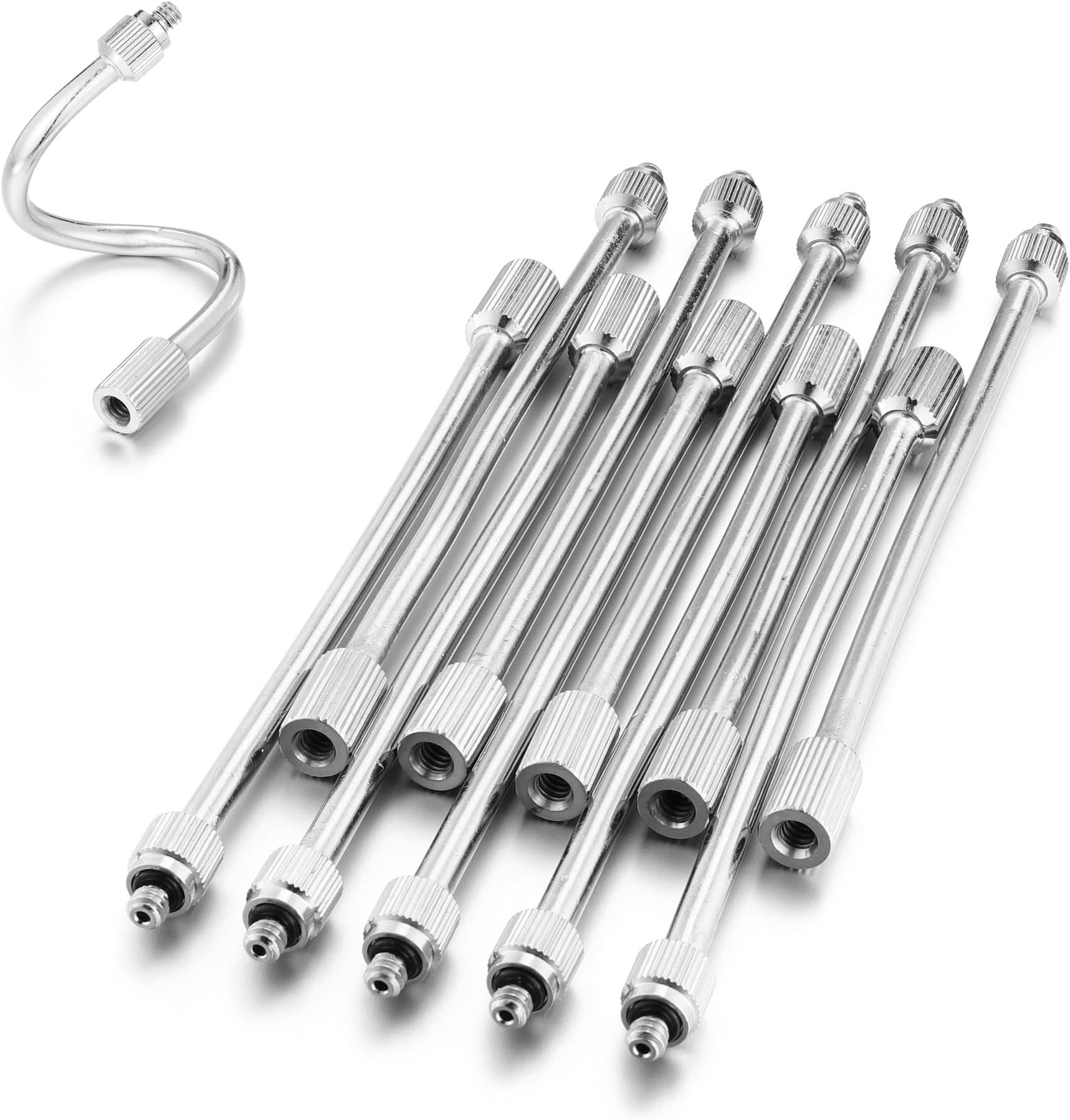 Amazon.com: T TOVIA 10 Pcs Brass Misting Nozzles Tee with 8 inch Built ...