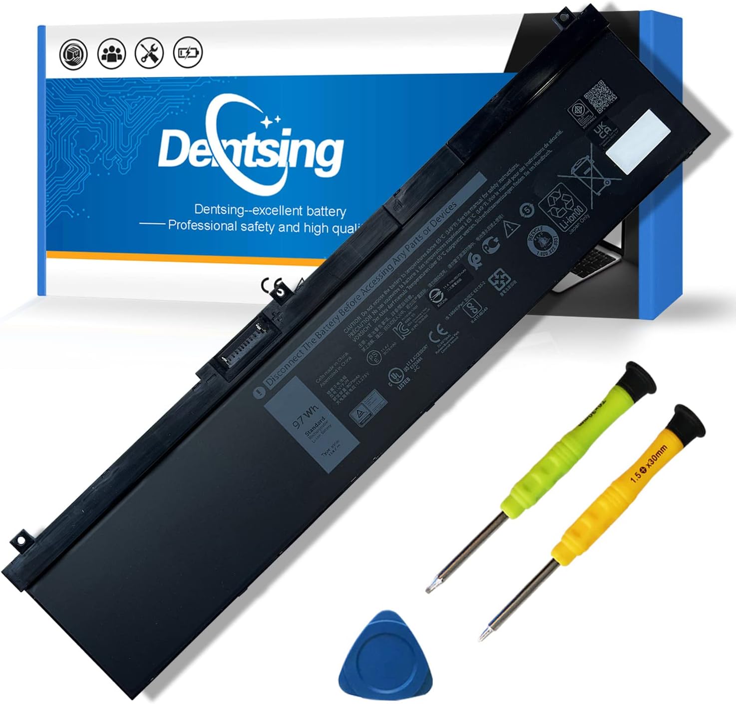 Amazon.com: NYFJH Laptop Battery Replace for Dell Precision 7530 7730 ...