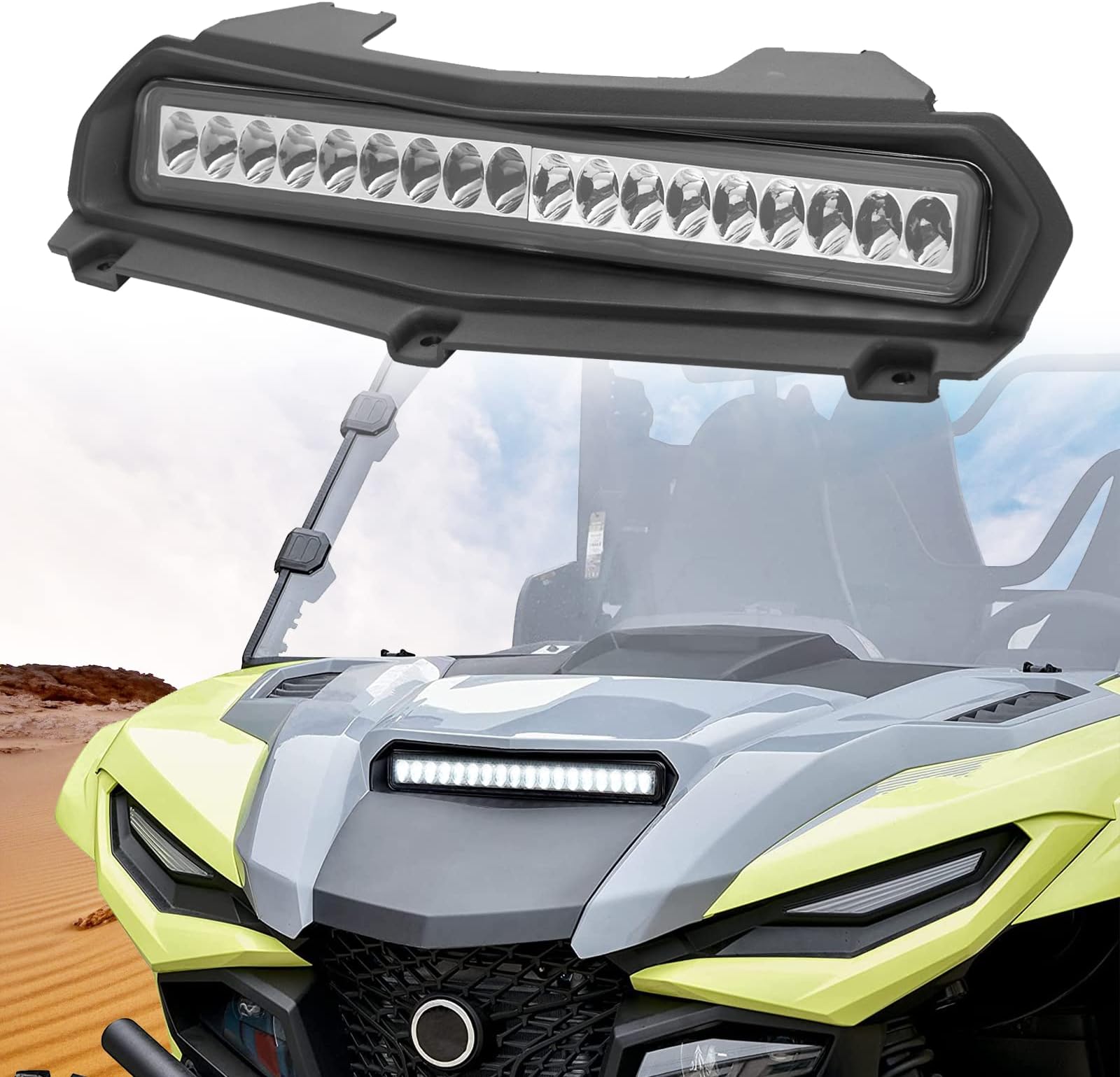 Amazon.com: Tusk V2 LED Light Bar Kit 40 inch Curved for Yamaha ...