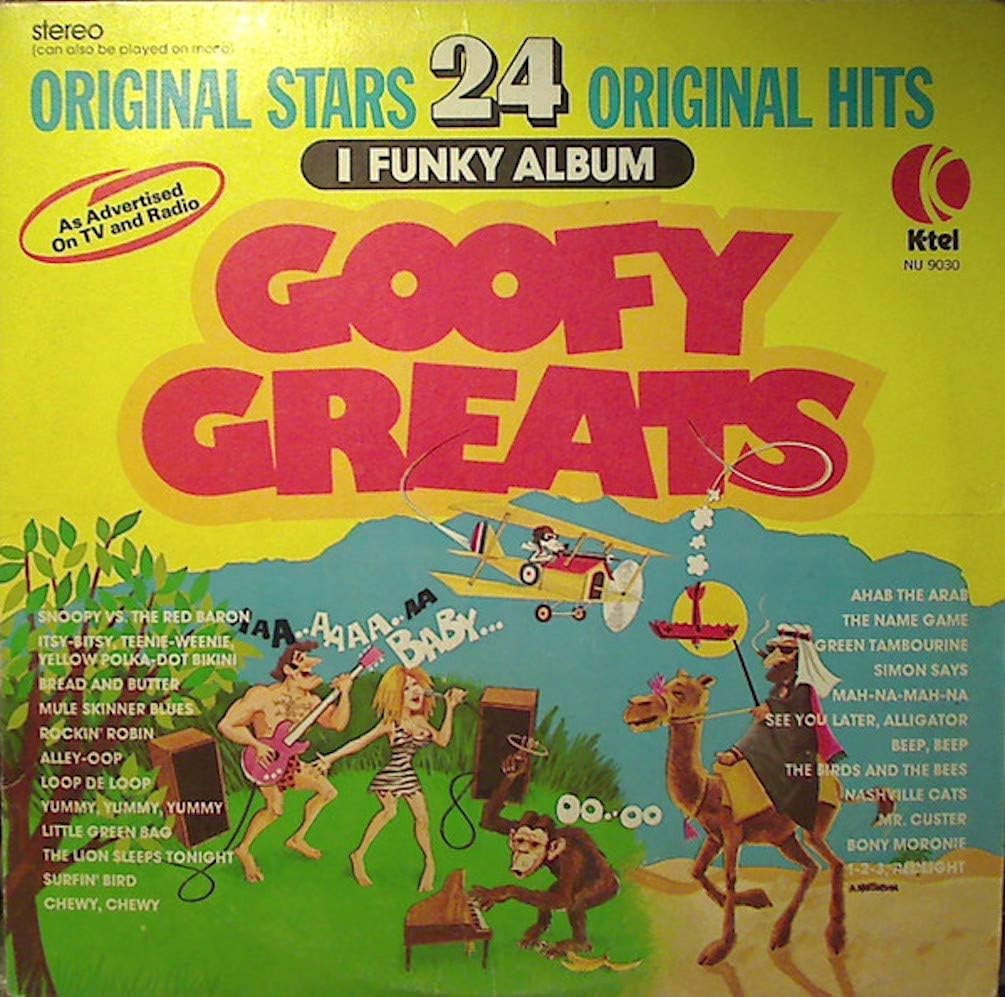 Goofy Greats: 24 Original Hits (USA Import) [VINYL LP] by Various ...