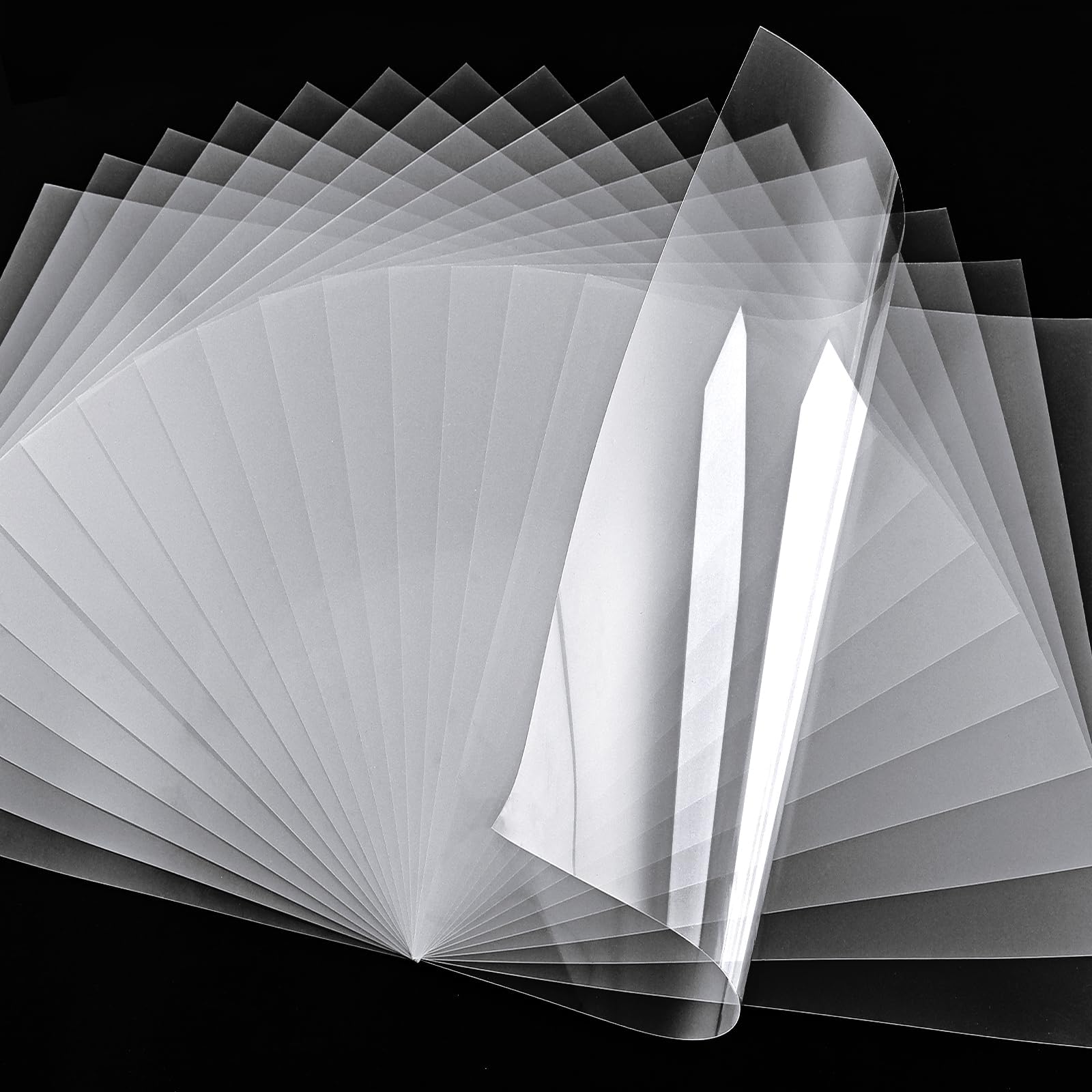 Amazon.com : BANLTRE 4 mil 12inchs x 40ft Rolls Transparency Blank ...