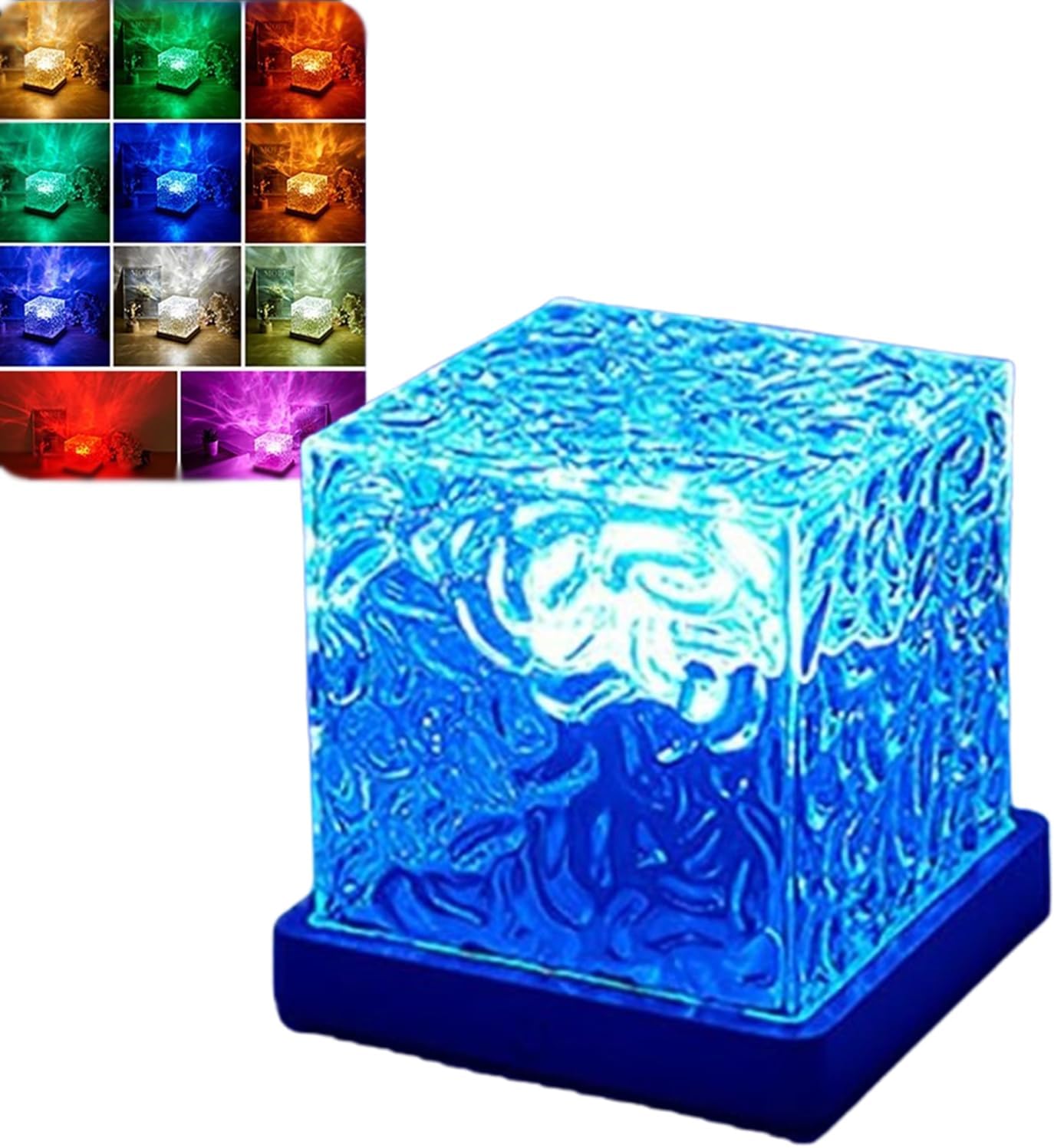 Amazon.com: Qrismora Northern Lights Lamp, Healixo Light, 16 Color ...