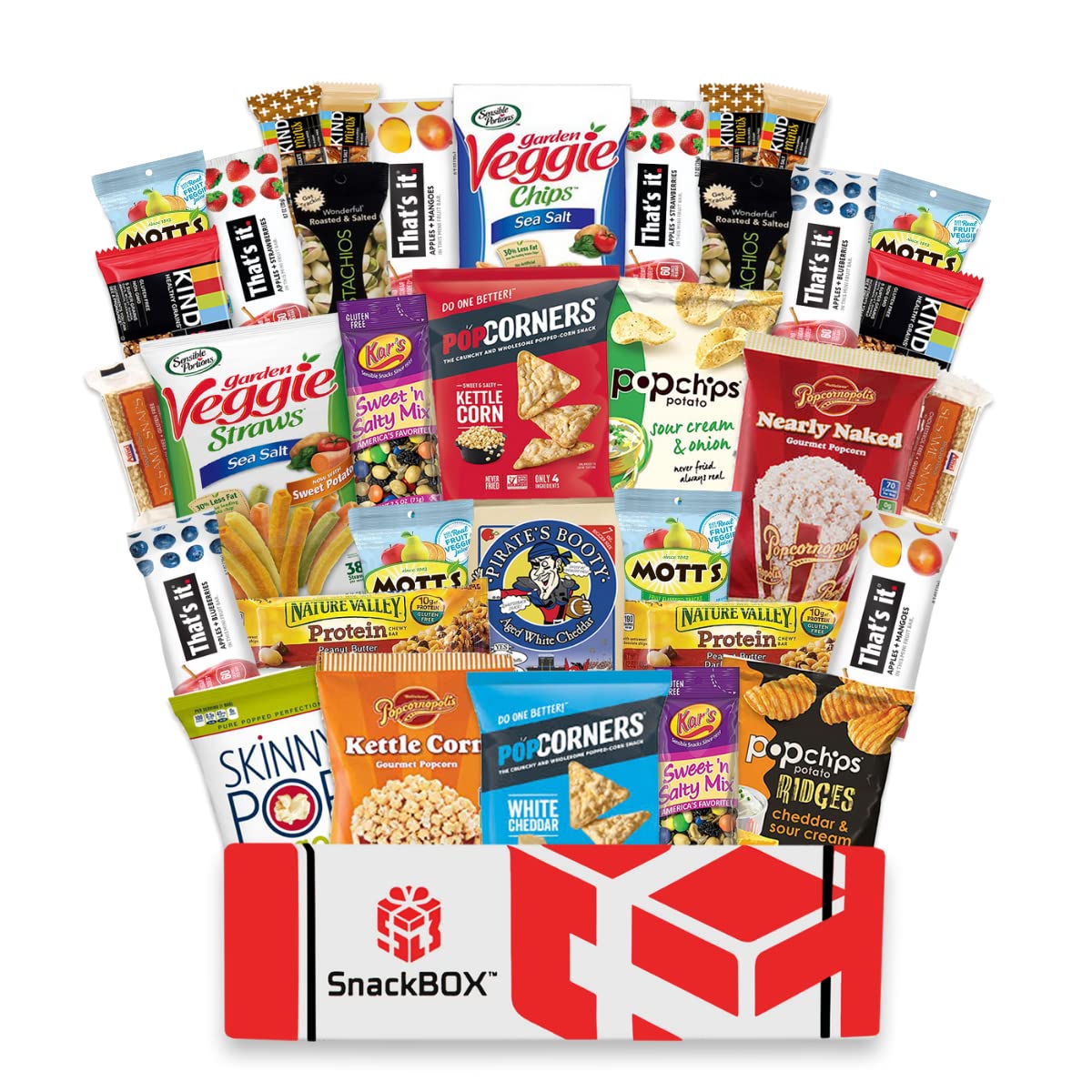 Amazon.com : SnackBOX Gluten Free Healthy Snacks Care Package (34 Count ...