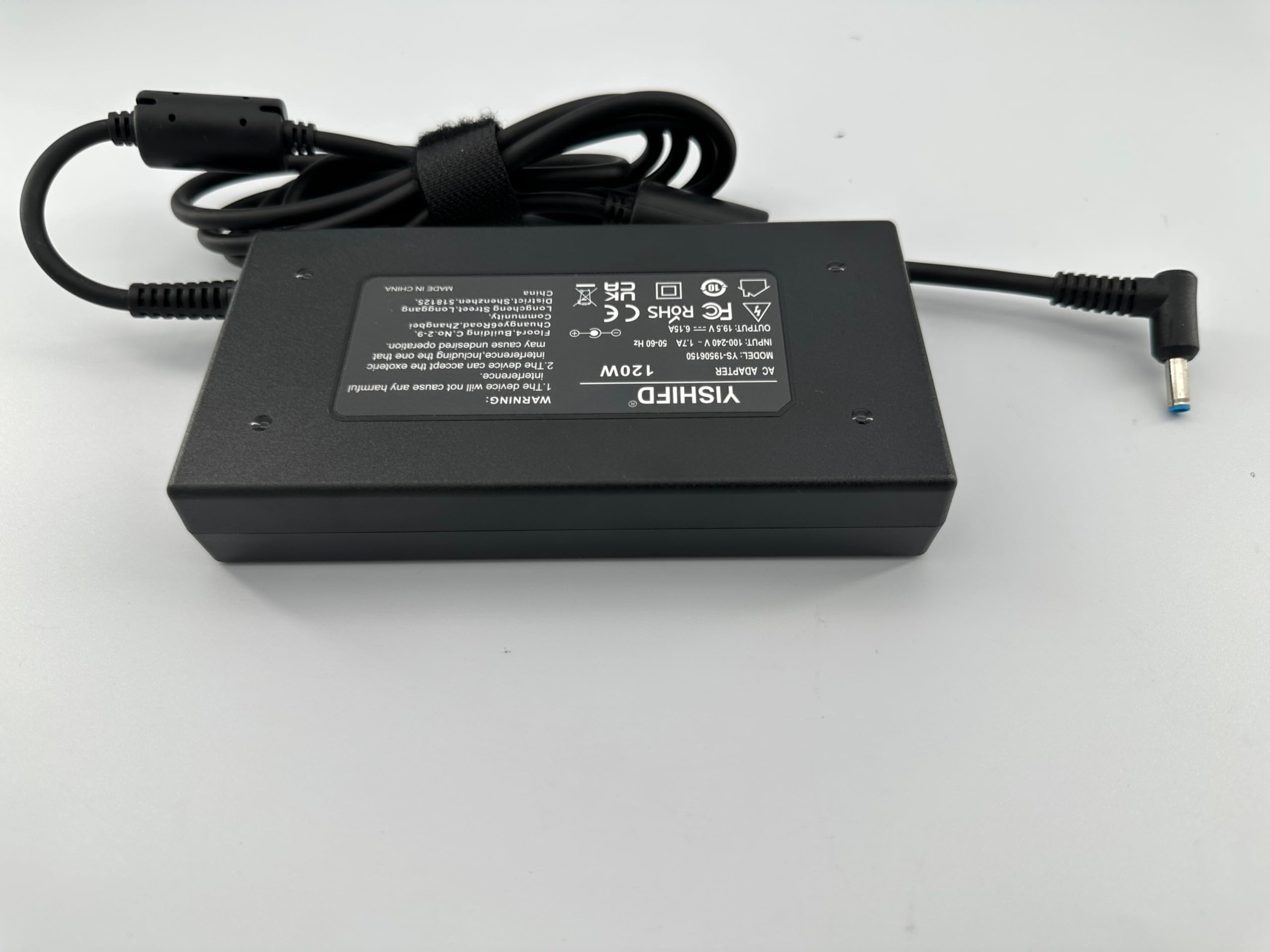 Amazon.com: 19.5V 6.15A 120W Laptop Charger Replacement, Laptop Power ...