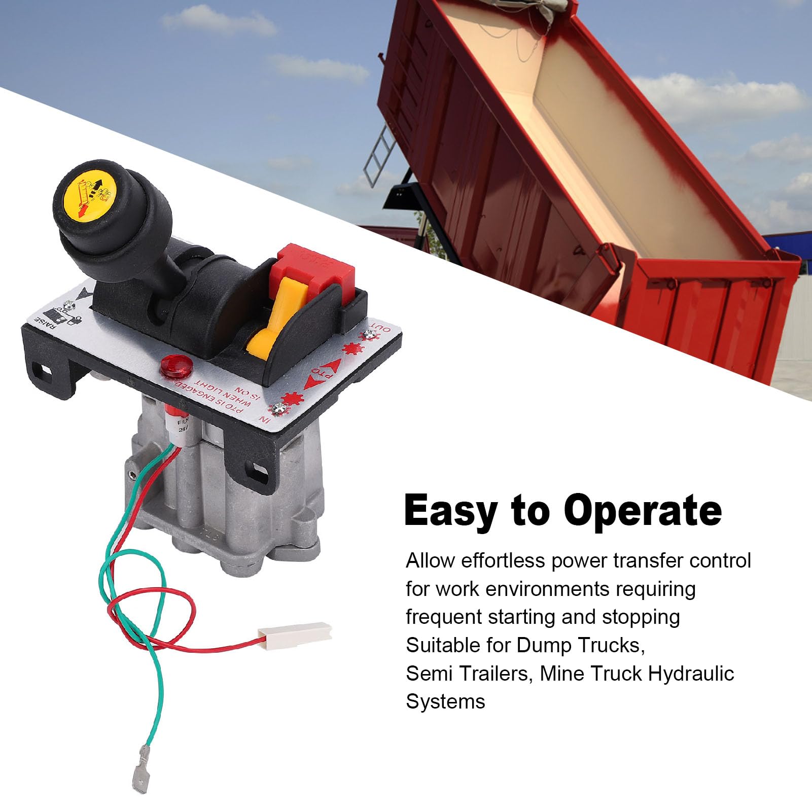 Hydraulic Control Valve For Dump Trucks Dump Truck PTO Control Valve ...