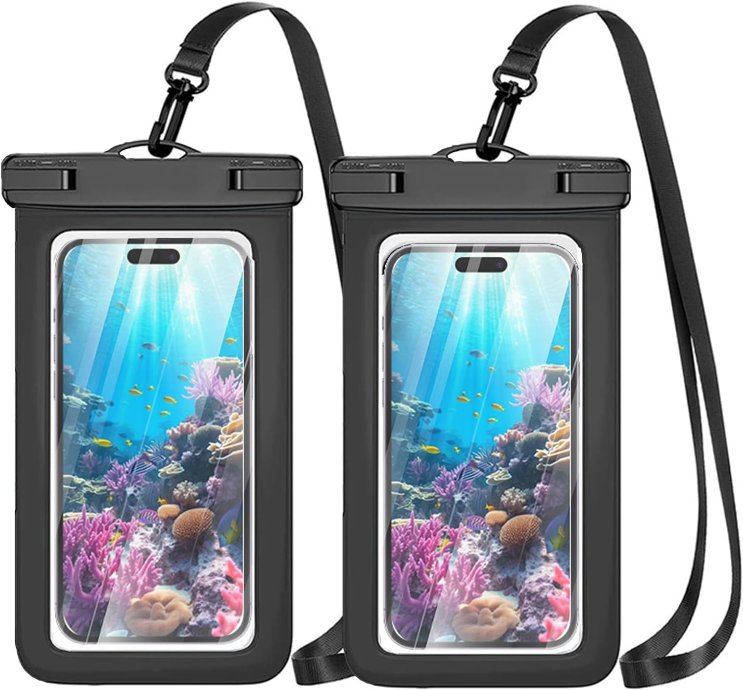 Amazon.com: KCEASUA Floating Waterproof Phone Pouch IPX8 Waterproof ...
