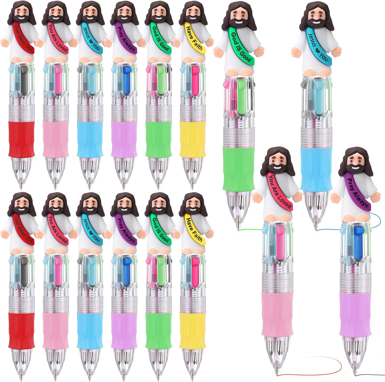 Amazon.com : Bememo 12 Pcs Little Jesus Pen Original Design Mini ...