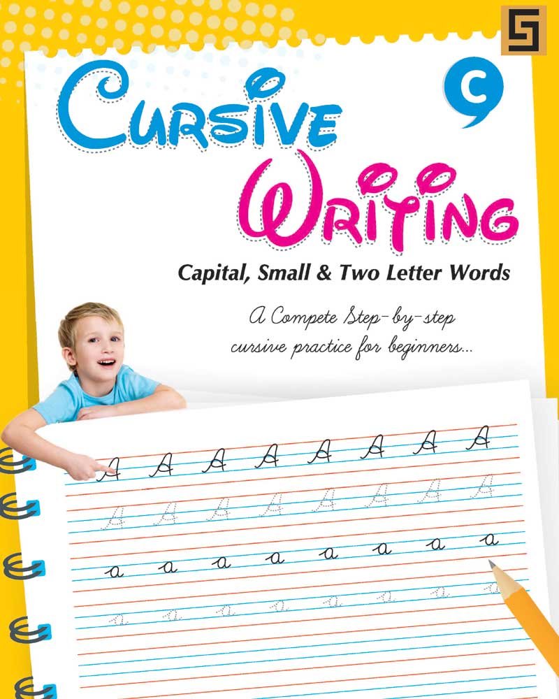 CURSIVE WRITING - SMALL & CAPITAL LETTERS: Golden Sapphire Publications ...