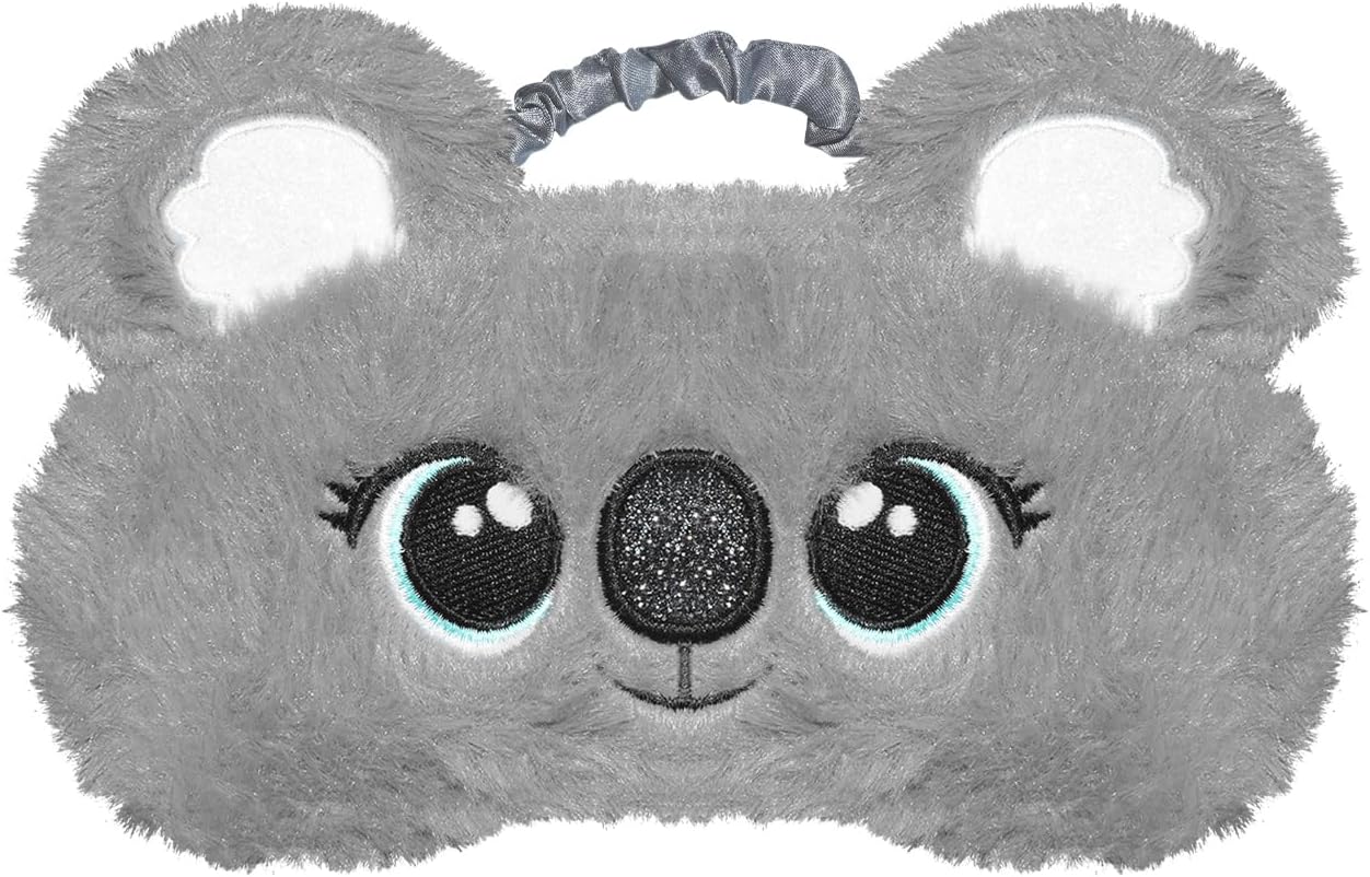 Amazon.com: Ynaize Cartoon Sleep Mask, Kids Cute Plush Eye Mask, Koala ...