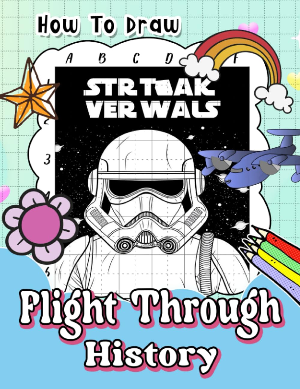 How To Draw Flight Through History: Step-by-Step Drawing Guide ...