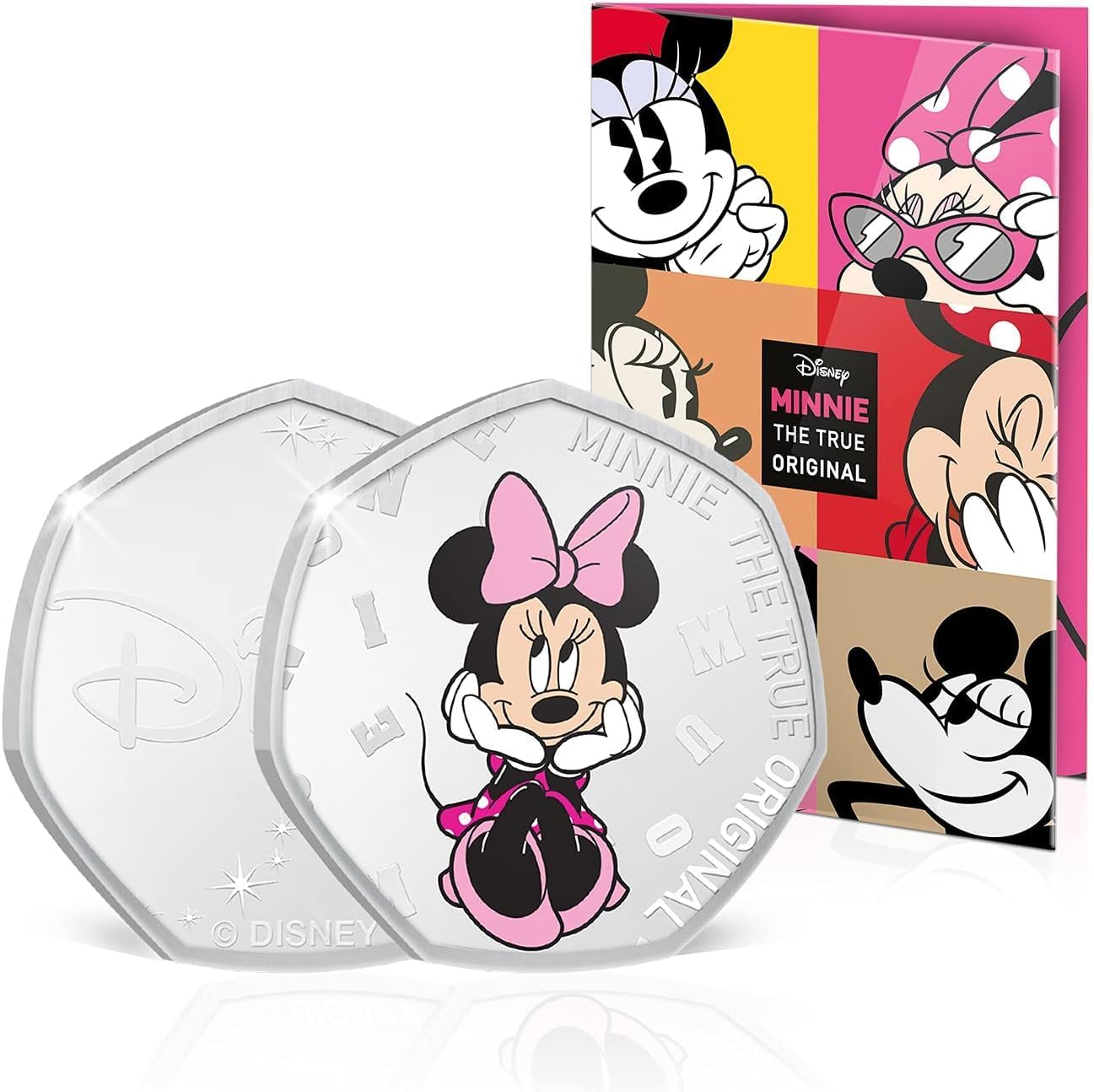 Amazon.com: Complete Collection Minnie Mouse- 6 Coins/Medals Officially ...