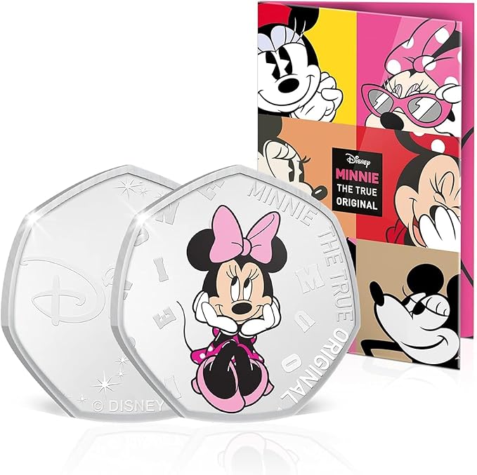 Amazon.com: Complete Collection Minnie Mouse- 6 Coins/Medals Officially ...