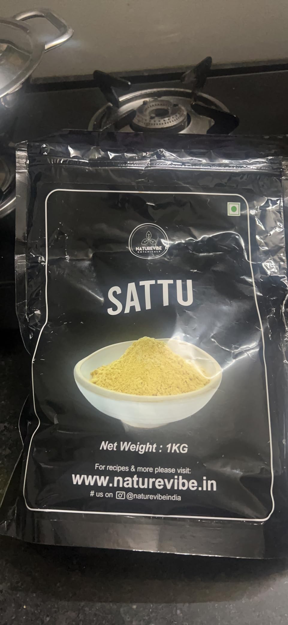 Naturevibe Botanicals Organic Sattu - 1Kg | Sattu Powder : Amazon.in ...