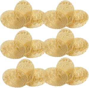 Amazon.com: 100% Turkish Natural Loofah Sponges Luffa Face Pad Sponge ...