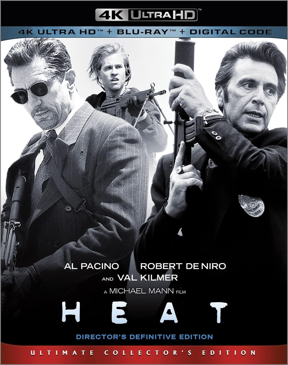 Amazon.com: Heat [4K UHD] : Al Pacino, Robert De Niro, Val Kilmer, Jon ...