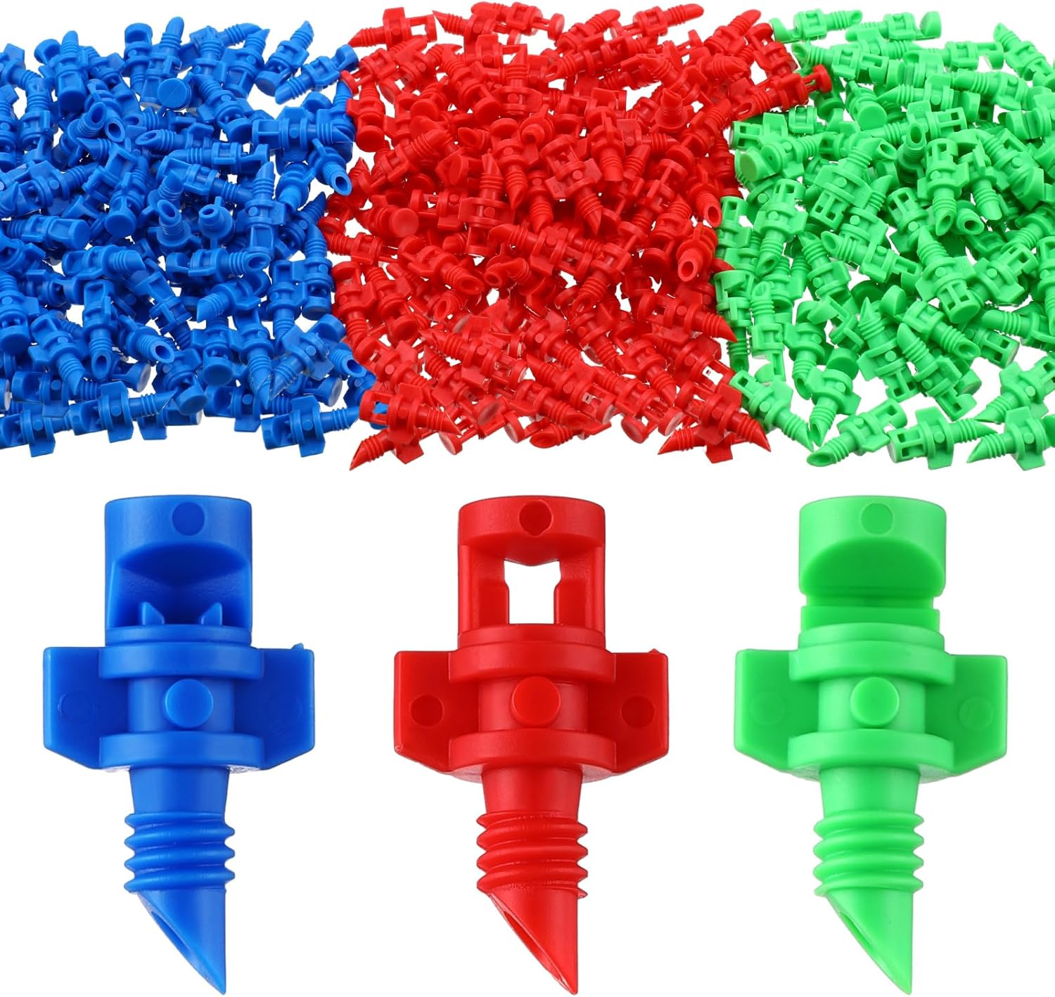 Amazon.com : Tujoe 300 Pcs Misting Nozzle Sprayer 90/180/360 Degree ...