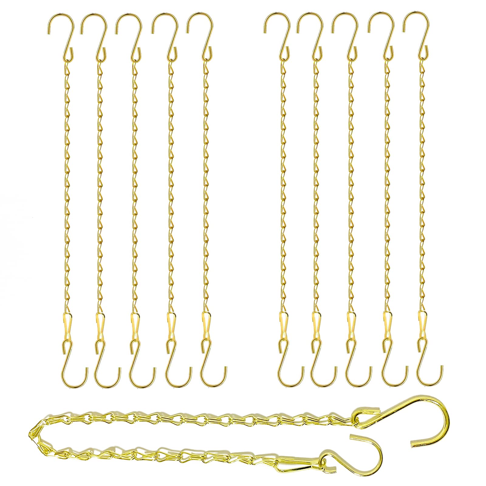 Snapklik.com : RIFNY Gold Chain For Hanging Plants, 20 Inch Small Plant ...