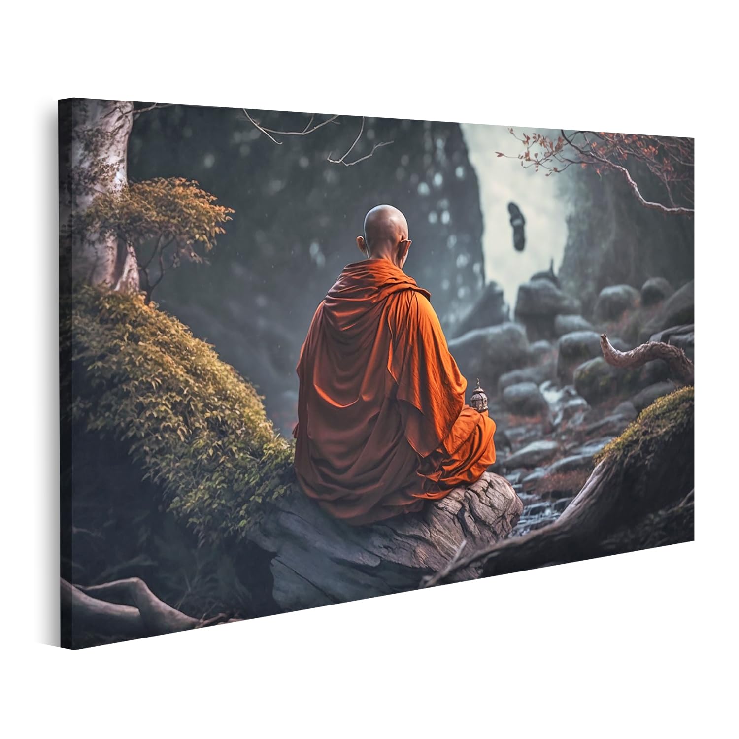 Monje Tibetano Meditando