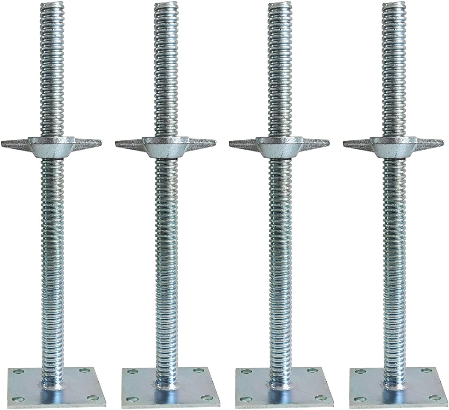 Amazon.com: GaeaAuto 4 Pack Adjustable Leveling Jack Solid Screw Jacks ...