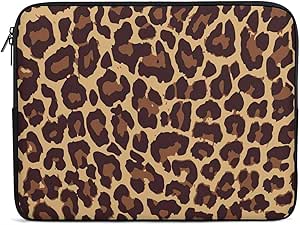 Amazon.com: Fashion Laptop Sleeve Wild Cheetah Leopard Print Laptop Bag ...