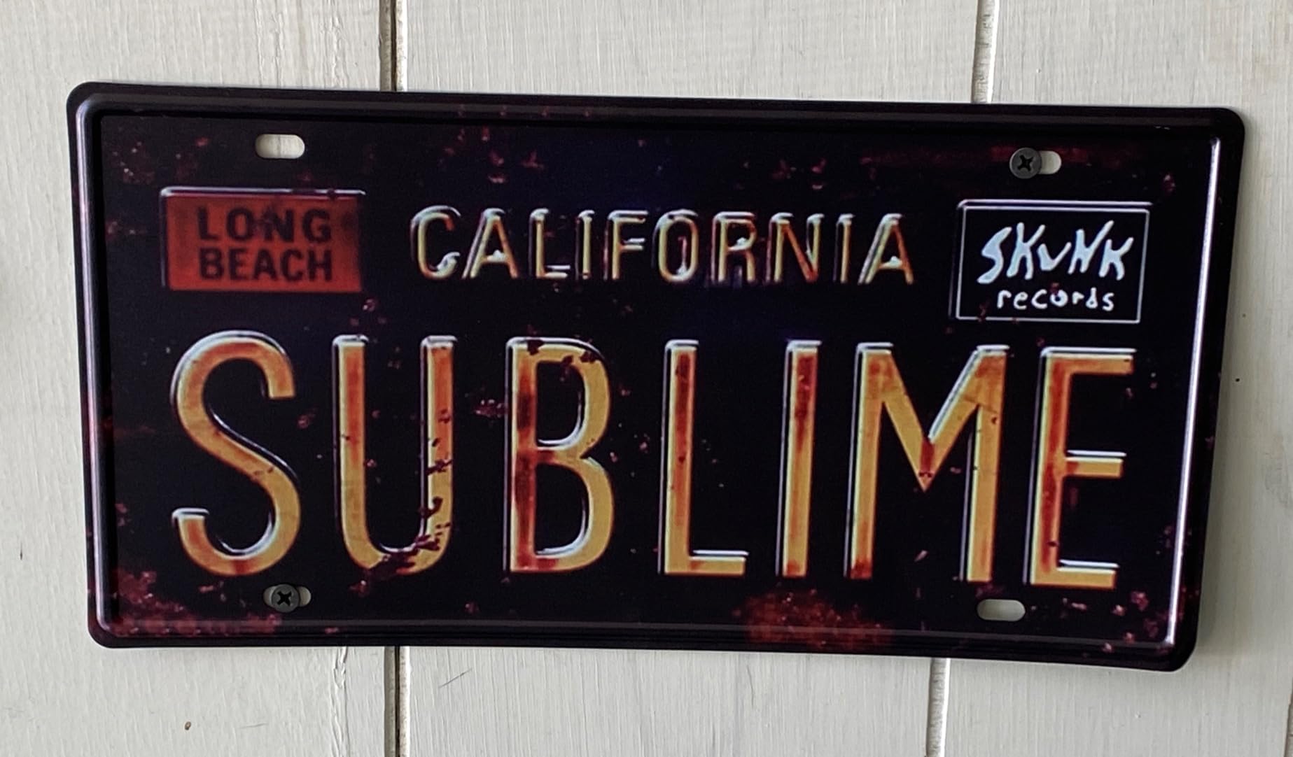 Amazon.com : BTFLFDR 6 X 12 Inch Novelty Funny Sign Sublime California ...