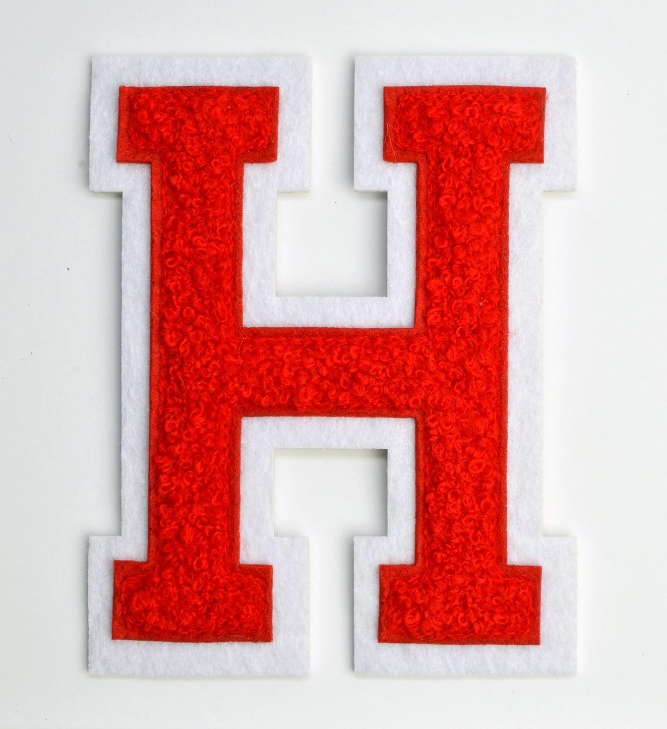 Varsity Letter Patches - Red Embroidered Chenille Letterman Patch - 4 1 ...