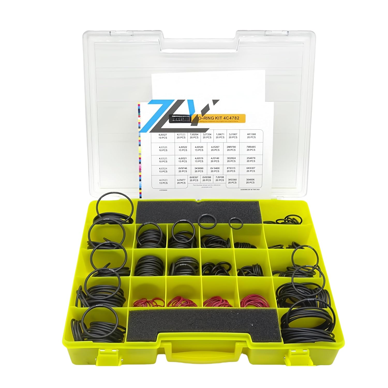 Amazon.com: NOKORING Seal O-Ring Kit 4C-4782,Nitrile 90, Hydraulic Hose ...