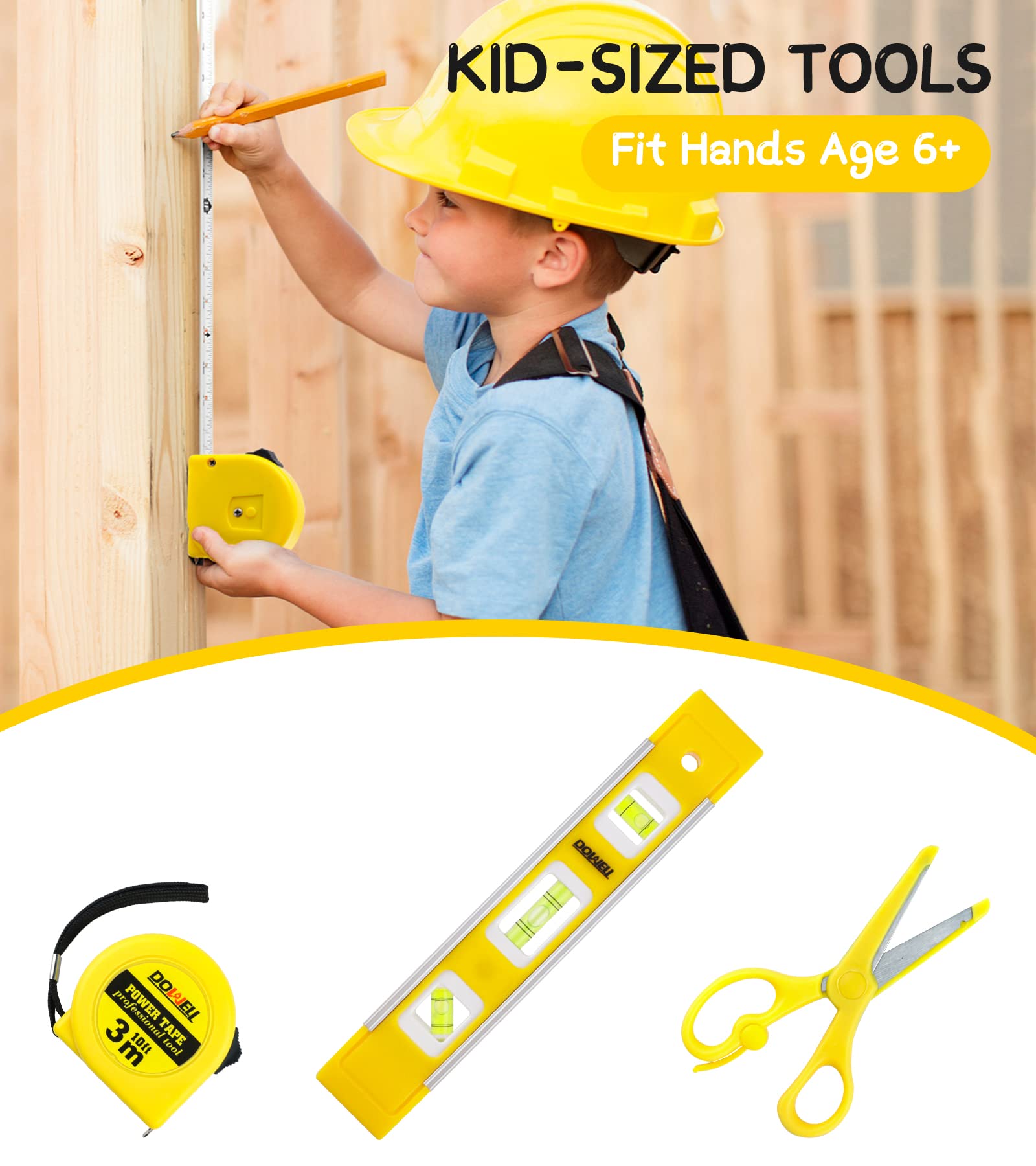 Snapklik.com : DOWELL Kids Tool Set
