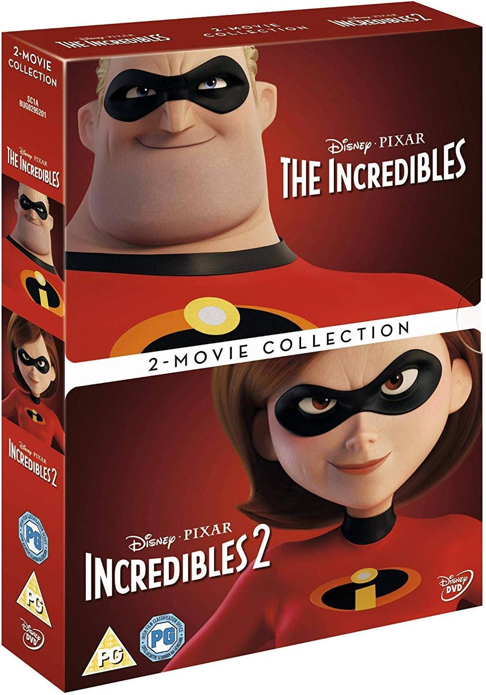 Incredibles: 2-movie Collection [Regions 2,4,5]: Amazon.ca: Movies & TV ...