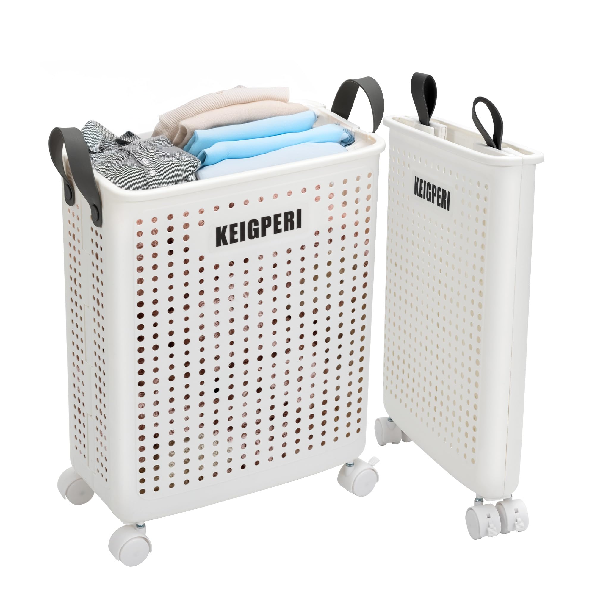 Amazon.com: KEIGPERIcollapsible laundry baskets,laundry basket with ...