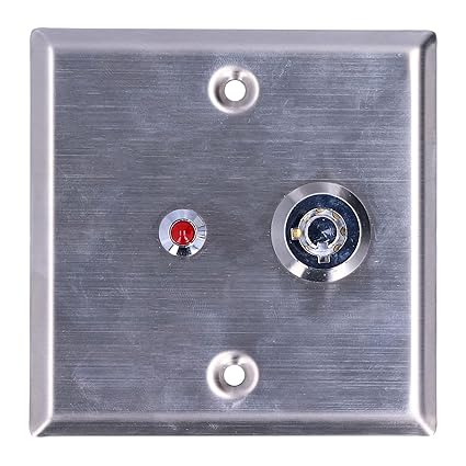Door Entry System, Red Led Indicator Light Convenient Use 2 Round-Hole ...
