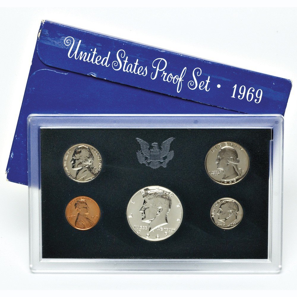 Amazon.com: 1969 Proof Set US Mint Proof : Everything Else