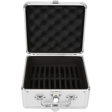 2.5" Hard Drive Storage Box, HDD Storage Box Suitcase with 20 Bays ...