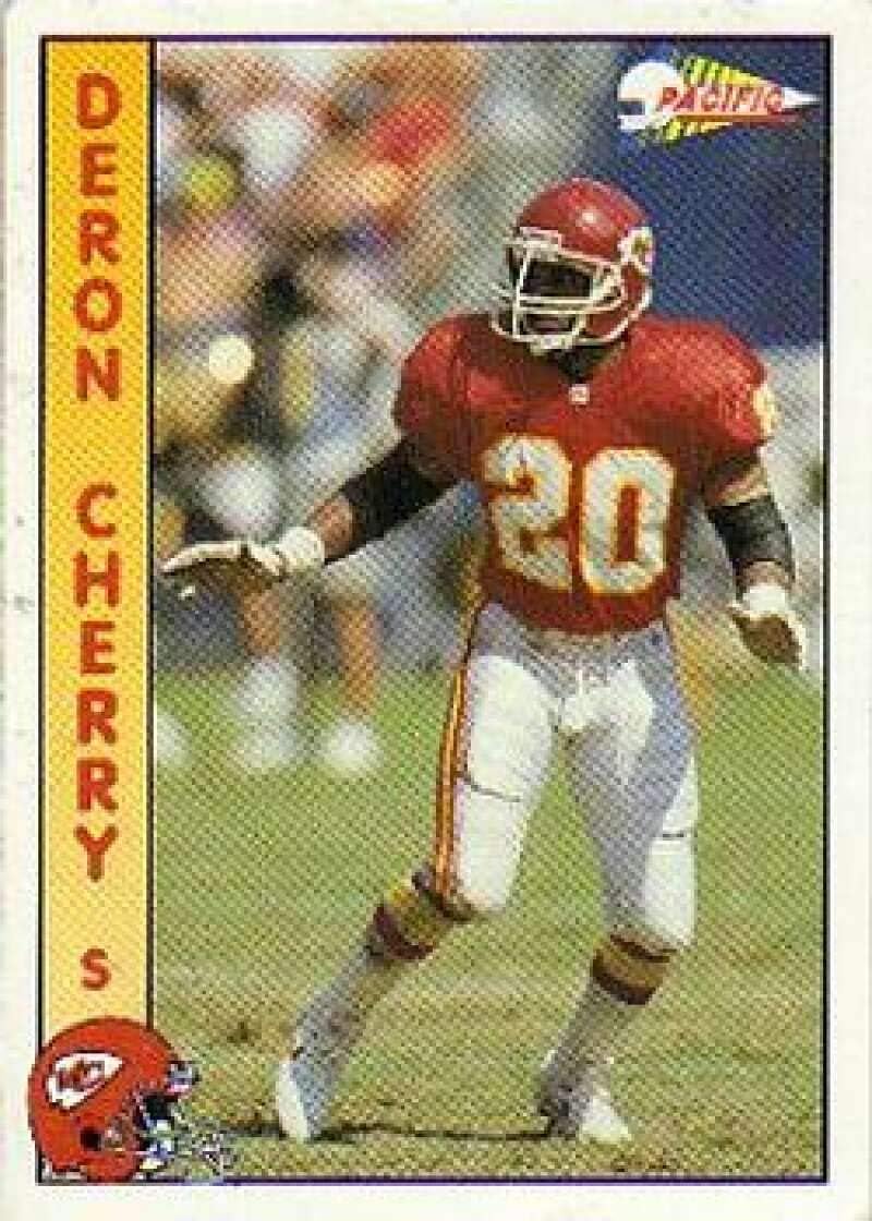 Amazon.com: 1992 Pacific Football #135 Deron Cherry Kansas City Chiefs ...