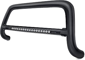 Amazon.com: Westin Textured Black Contour LED DRL Bull Bar Silverado ...