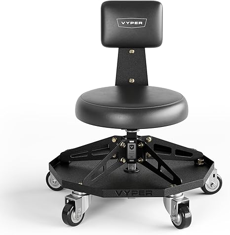 Amazon.com: Vyper Robust Steel Sport Shop Chair for Mechanics ...