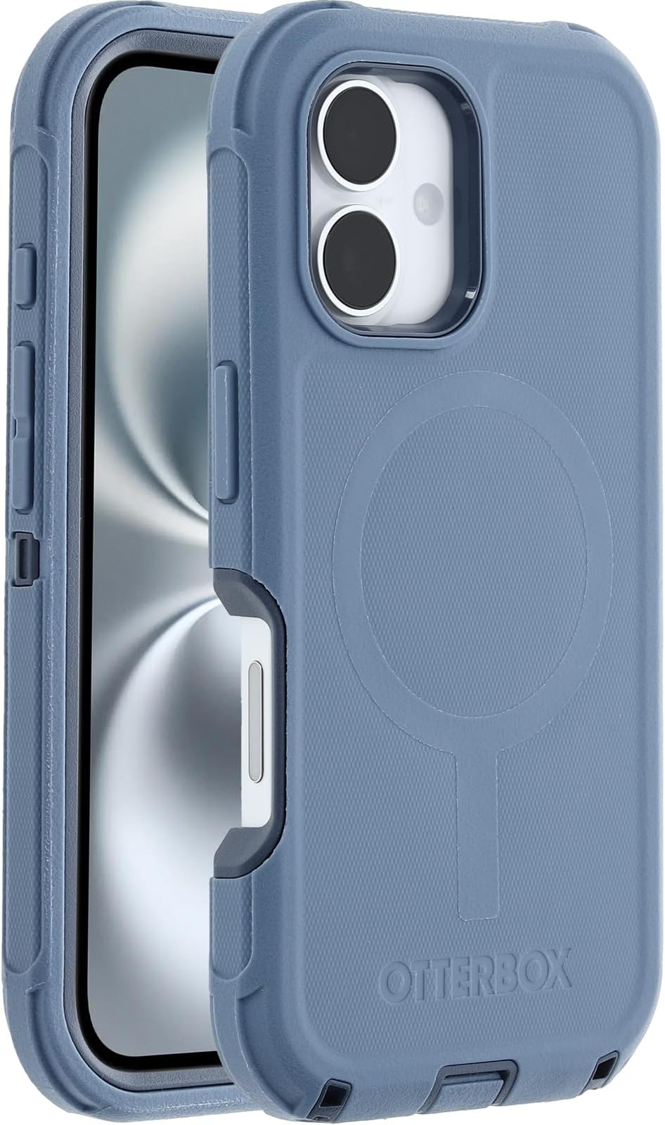 Amazon.com: Otterbox Defender MagSafe iPhone 16 Case Baby Blue Jeans ...