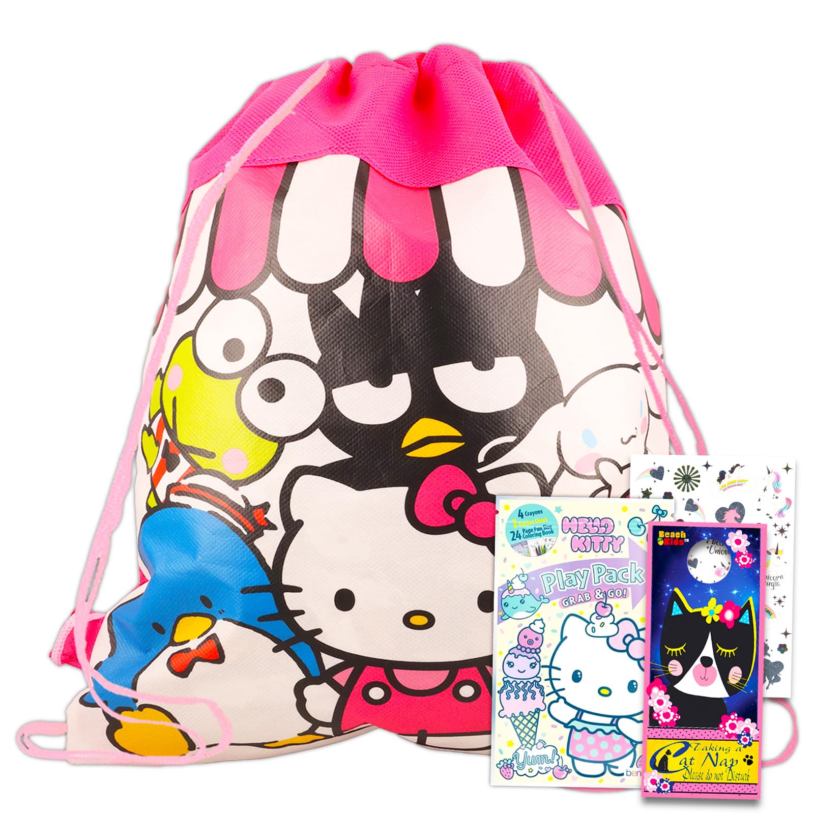 Amazon.com: Hello Kitty Travel Bag Set - Bundle of 4 Hello Kitty ...