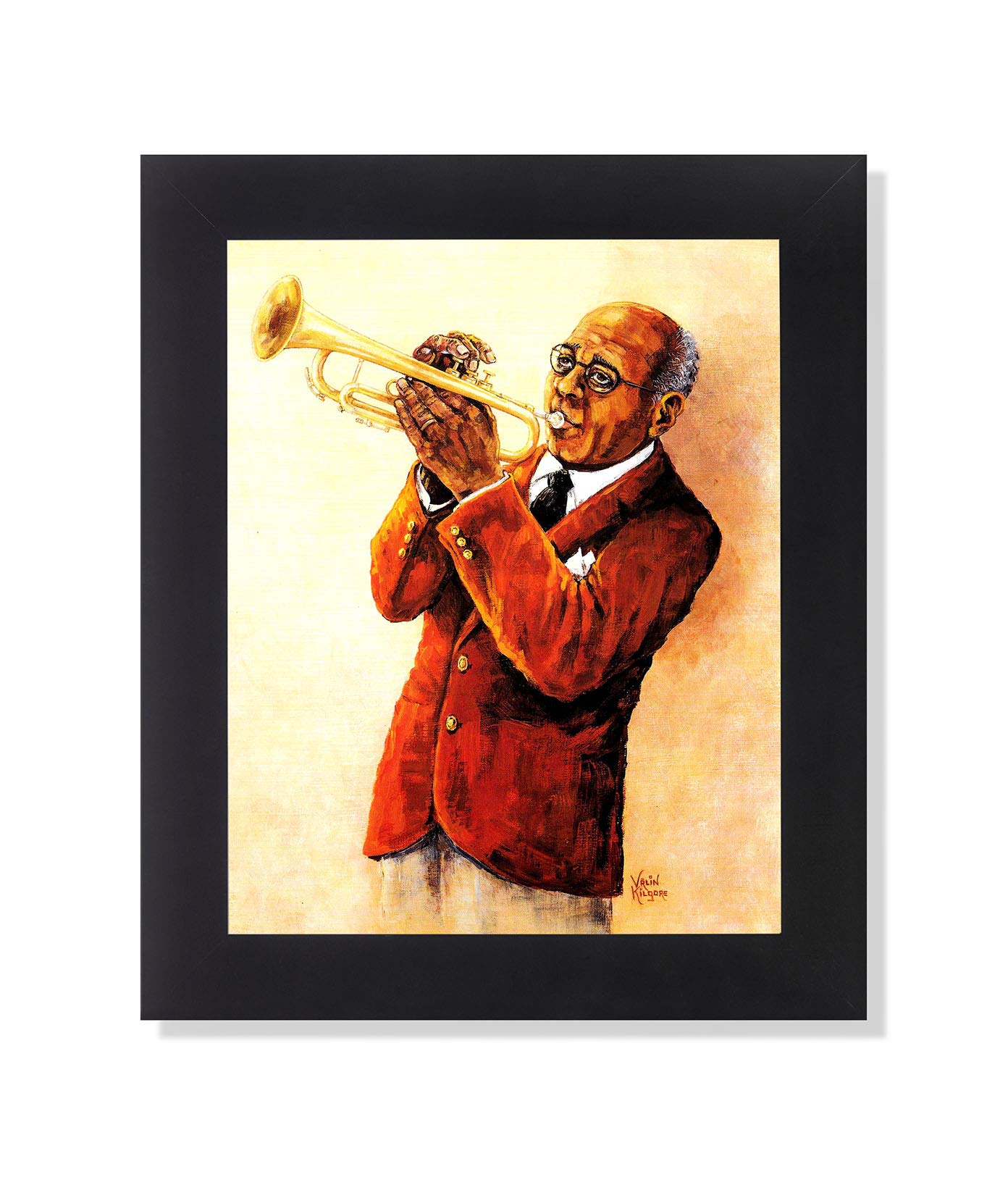 Black Trumpet Player